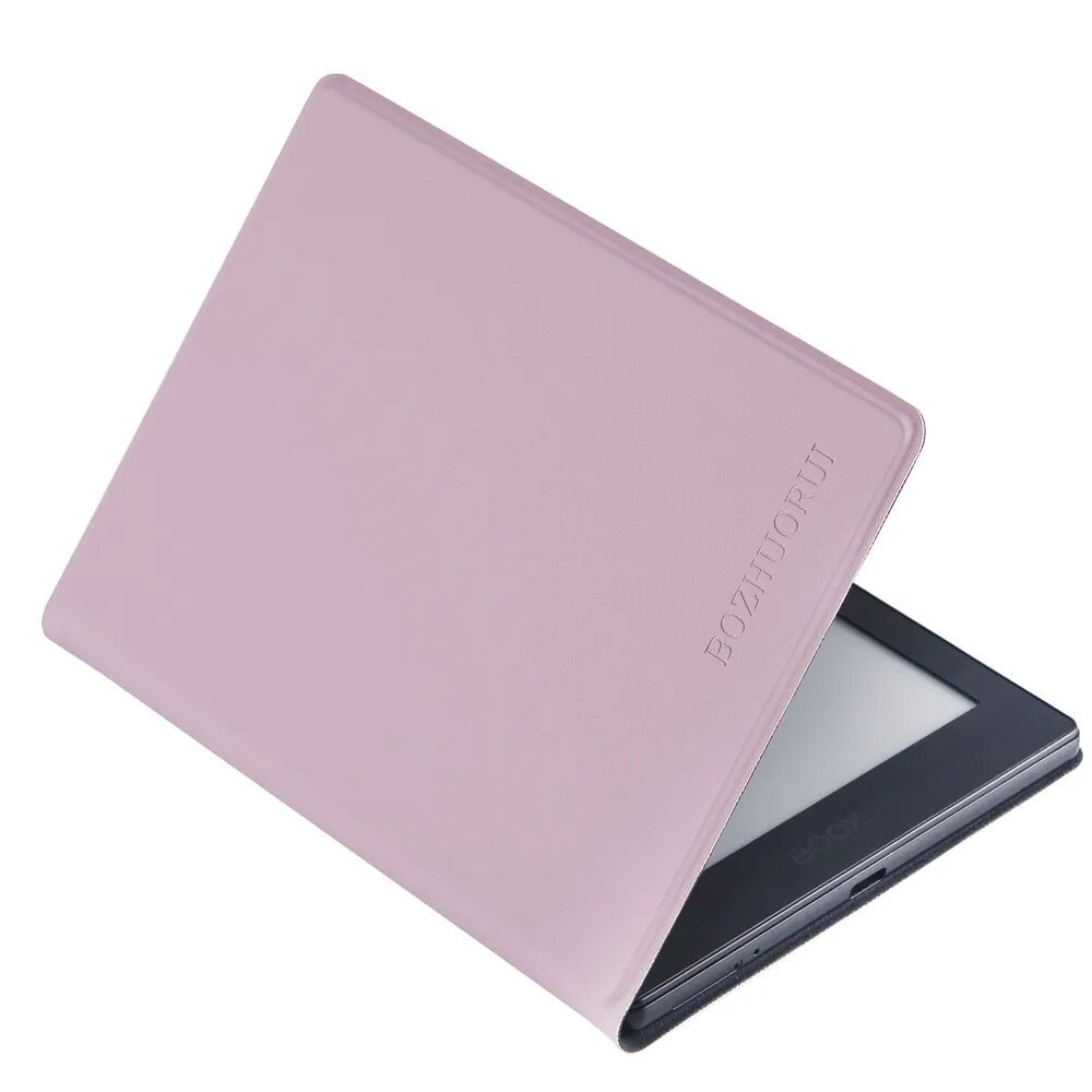 BOZHUORUI Магнитный чехол для 6" Boox Poke5/Poke5S и Boox Go 6 eReader (выпущен в 2024 году) - Легкий чехол из искусственной кожи с автоматическим сном/бодрванием