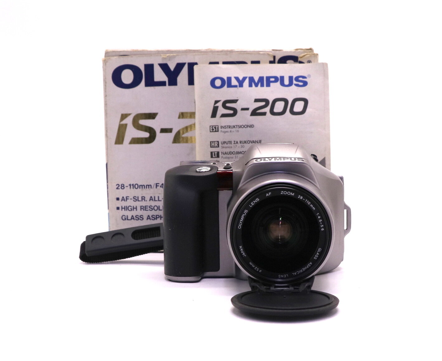 Зеркальная фотокамера Olympus IS-200 в упаковке