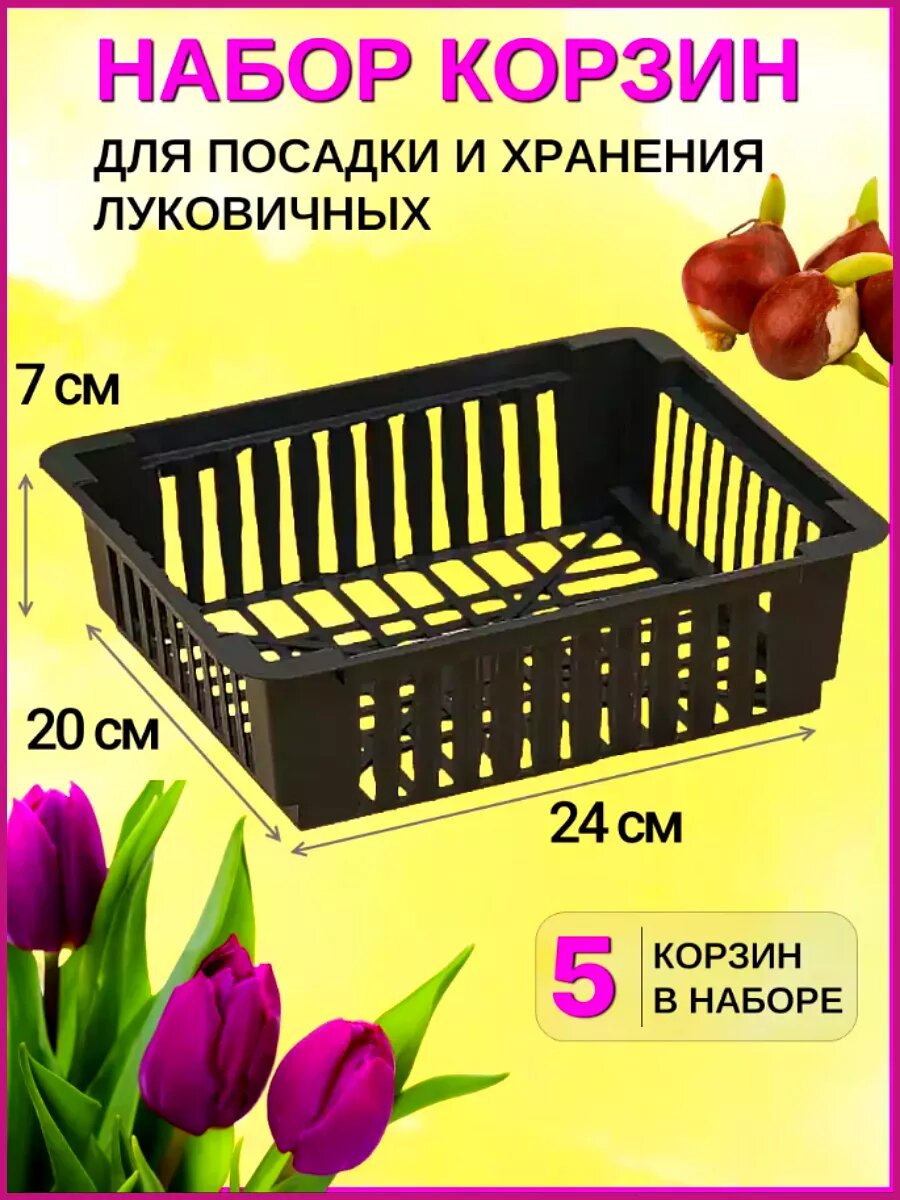 Корзина для луковичных 5 шт