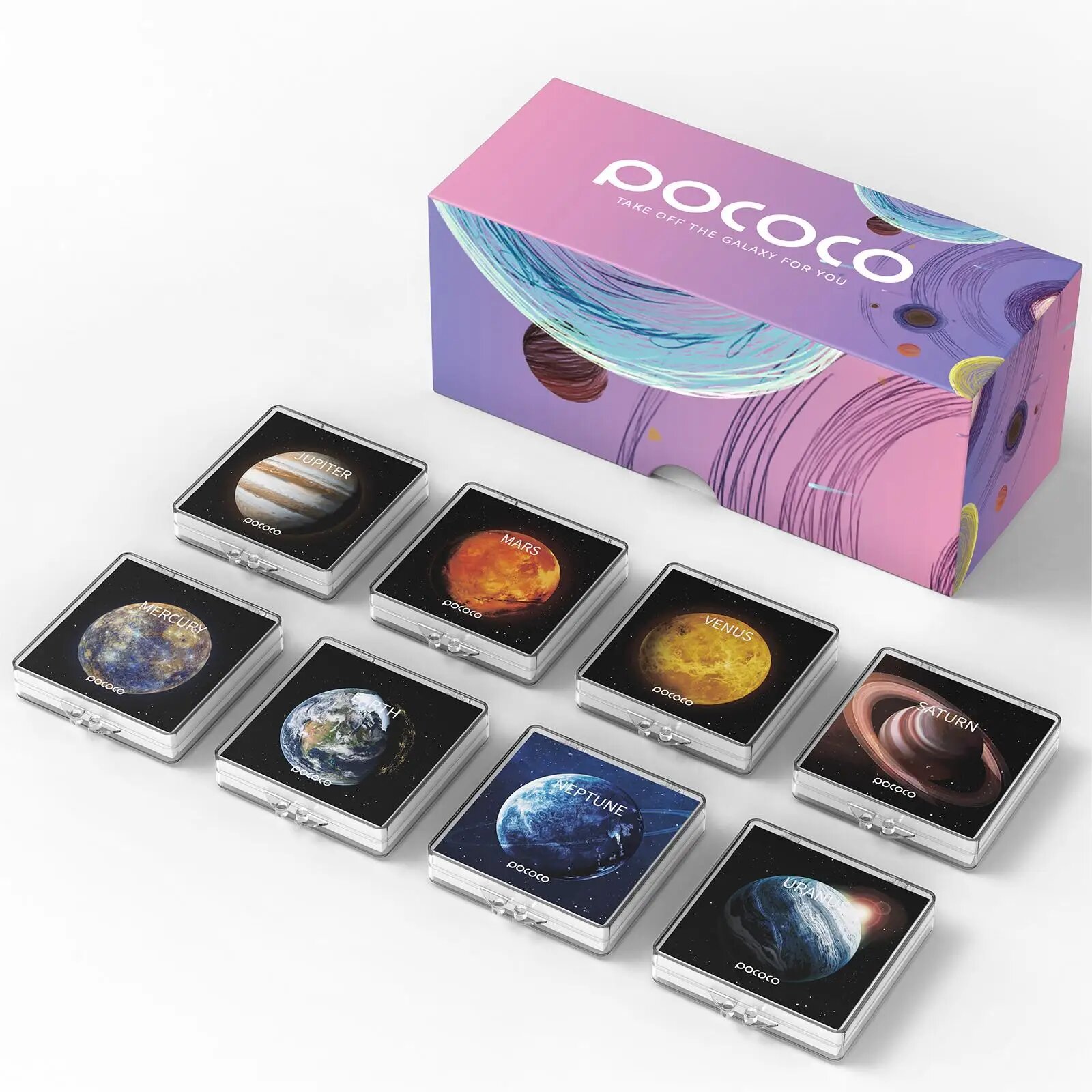 Погружная планета — диски для проектора POCOCO Galaxy, 5k Ultra HD, 8 шт. (без проектора)