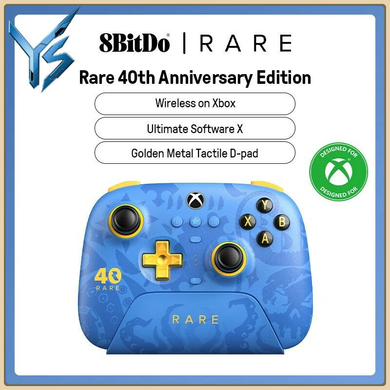 Геймпад 8BitDo "Ultimate-3-Mode", для Xbox, Apple, Windows, джойстики Холла