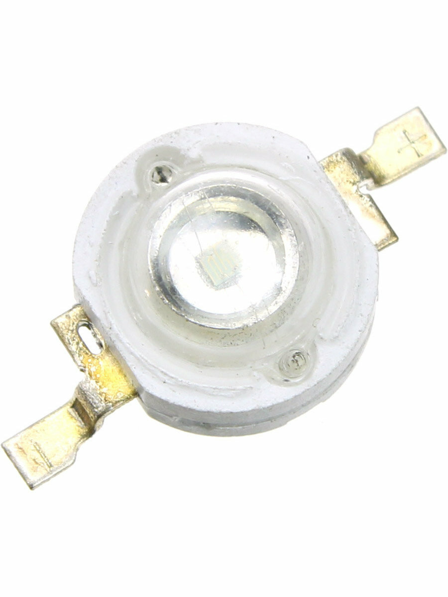 Светодиод 1W 10-20Lm, синий, 350mA, 1Вт, 460-465К