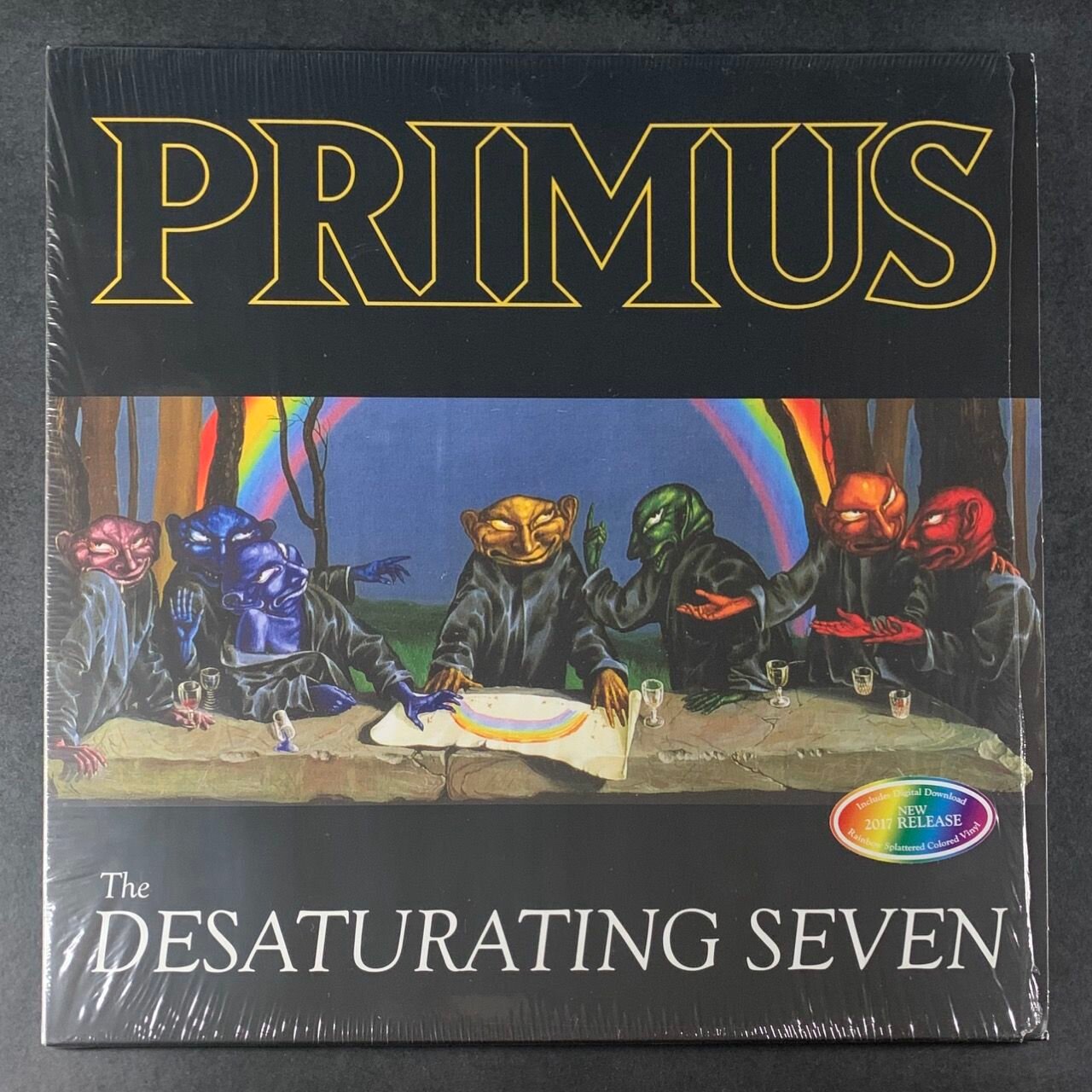 Primus - The Desaturating Seven (Rainbow Splattered vinyl) (б/у виниовая пластинка, LP)
