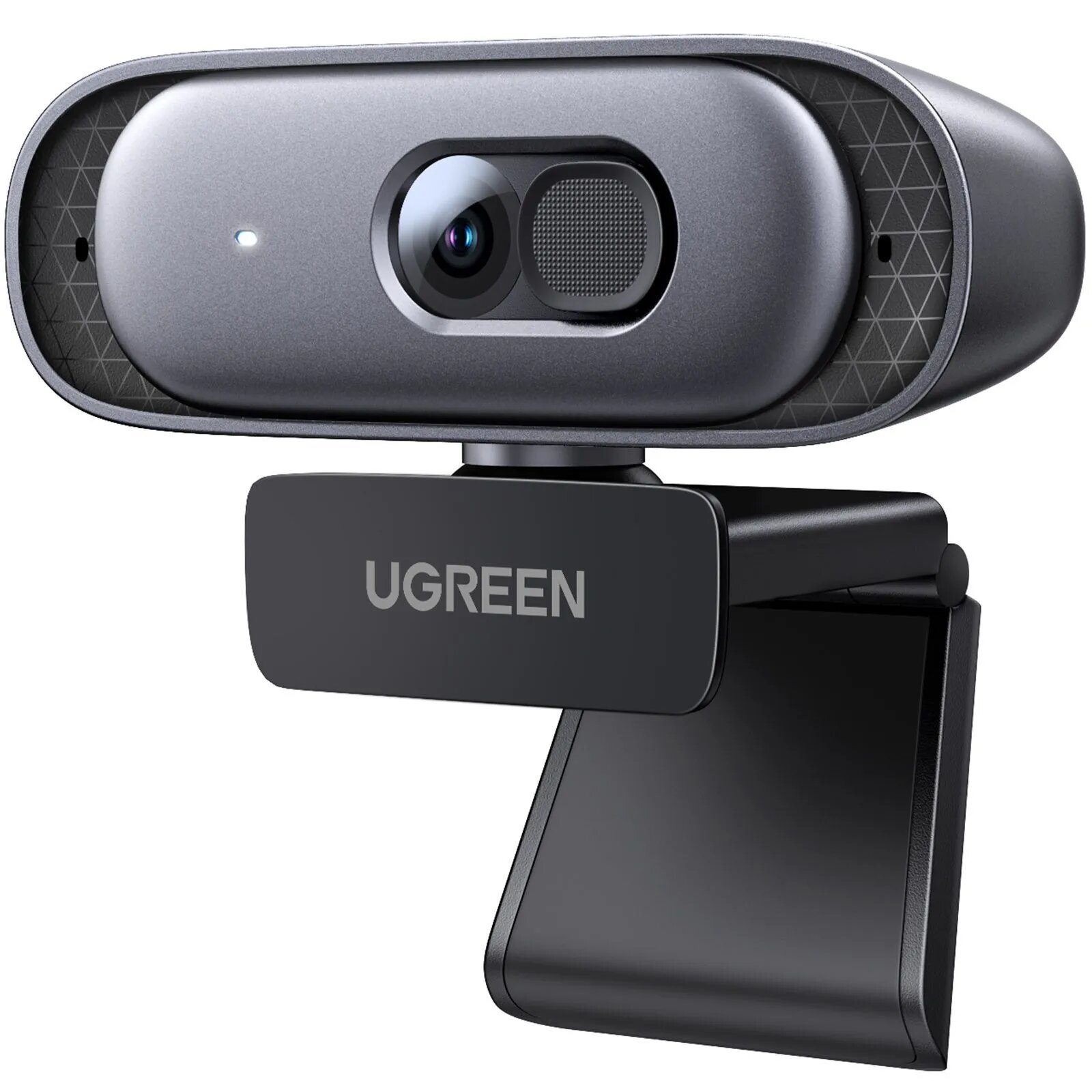 Веб-камера UGREEN CM778, USB HD, 2Kх30FPS, серый 35626