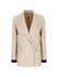 Пиджак Max Mara Double-breasted peak-lapel blazer, размер 46, разноцветный