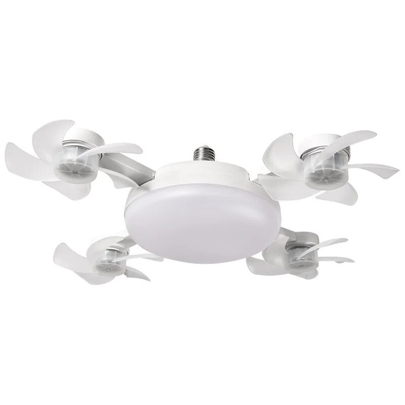 Драконовый потолочный вентилятор со светом E27 с 3 цветами бесконечной регулировки яркости, декоративный вентилятор со светом с пультом дистанционного управления для спальни, гостиной, кухни