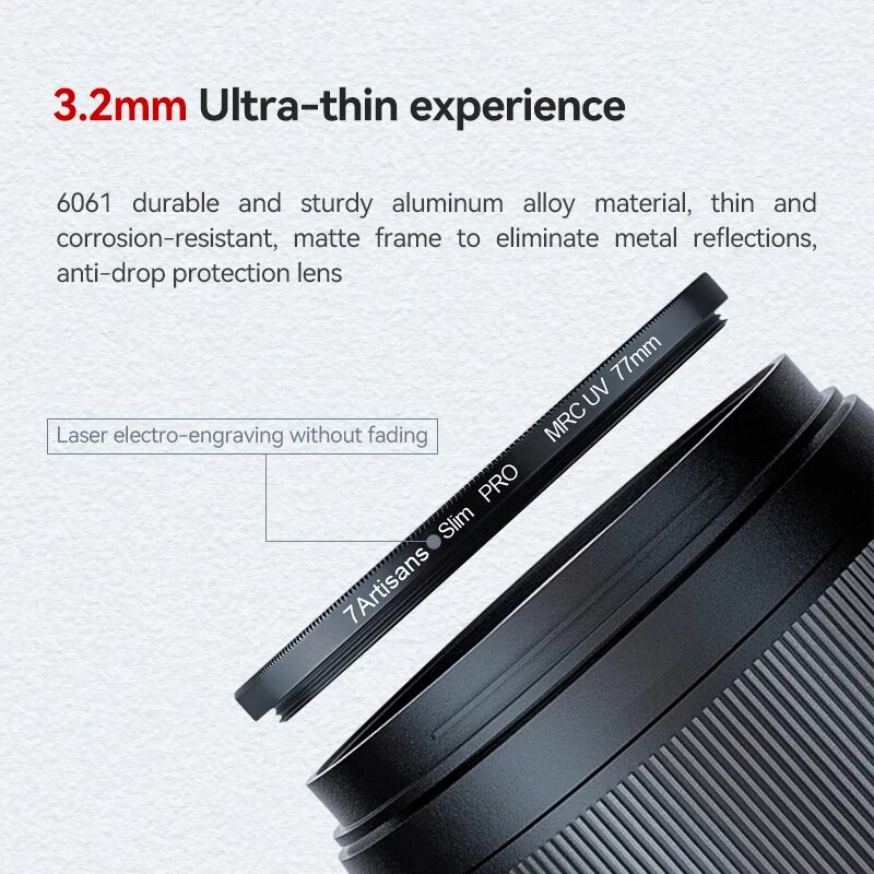 7artisans УФ-фильтр 52mm — фото 1