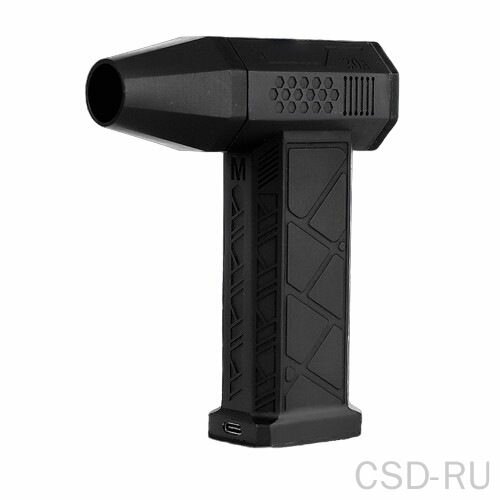 DIY красный фен с бесщеточным двигателем и канальным вентилятором