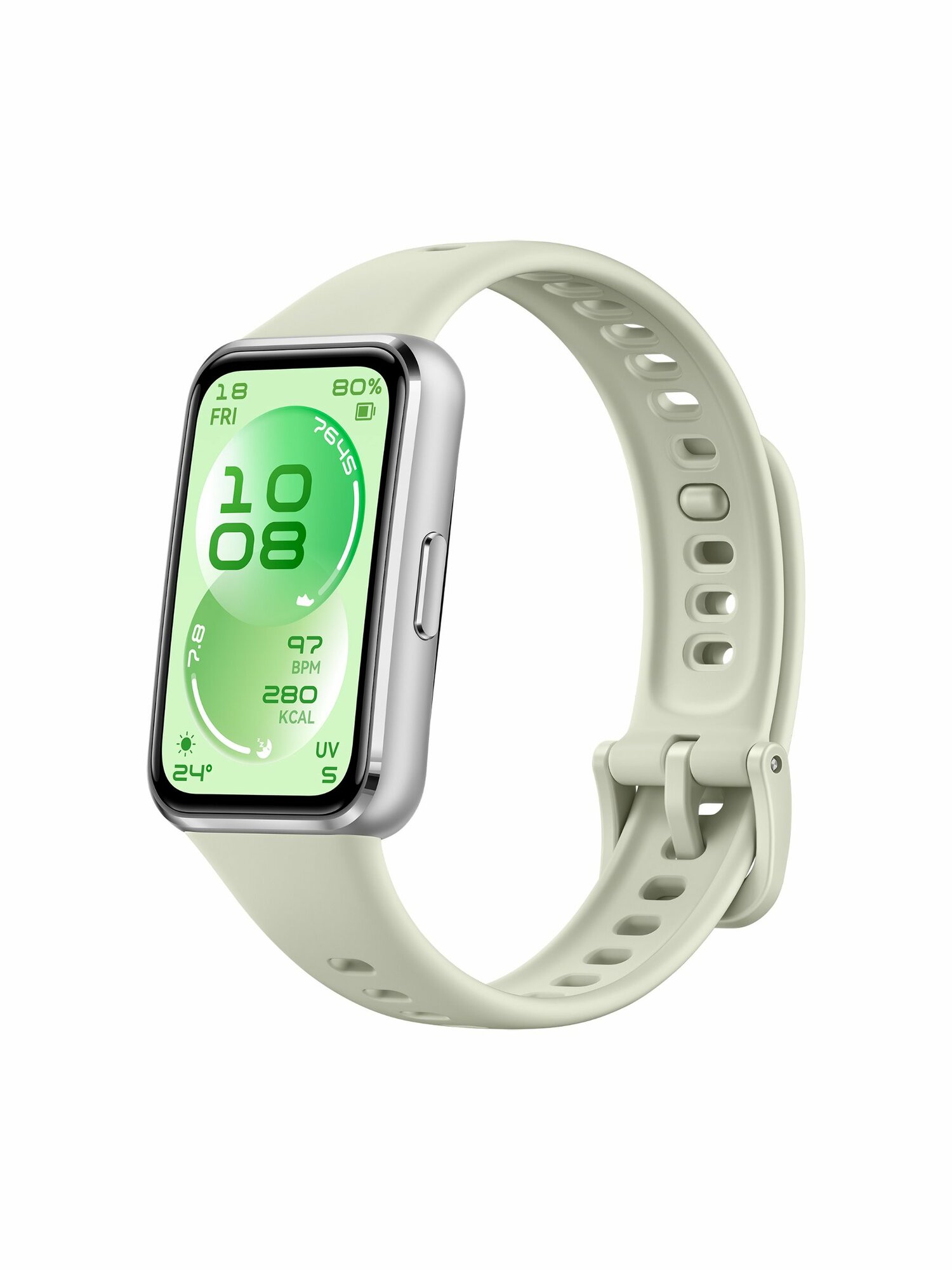 Фитнес браслет HUAWEI Band 11 Зеленый, алюминиевый корпус, Ростест (ЕАС)