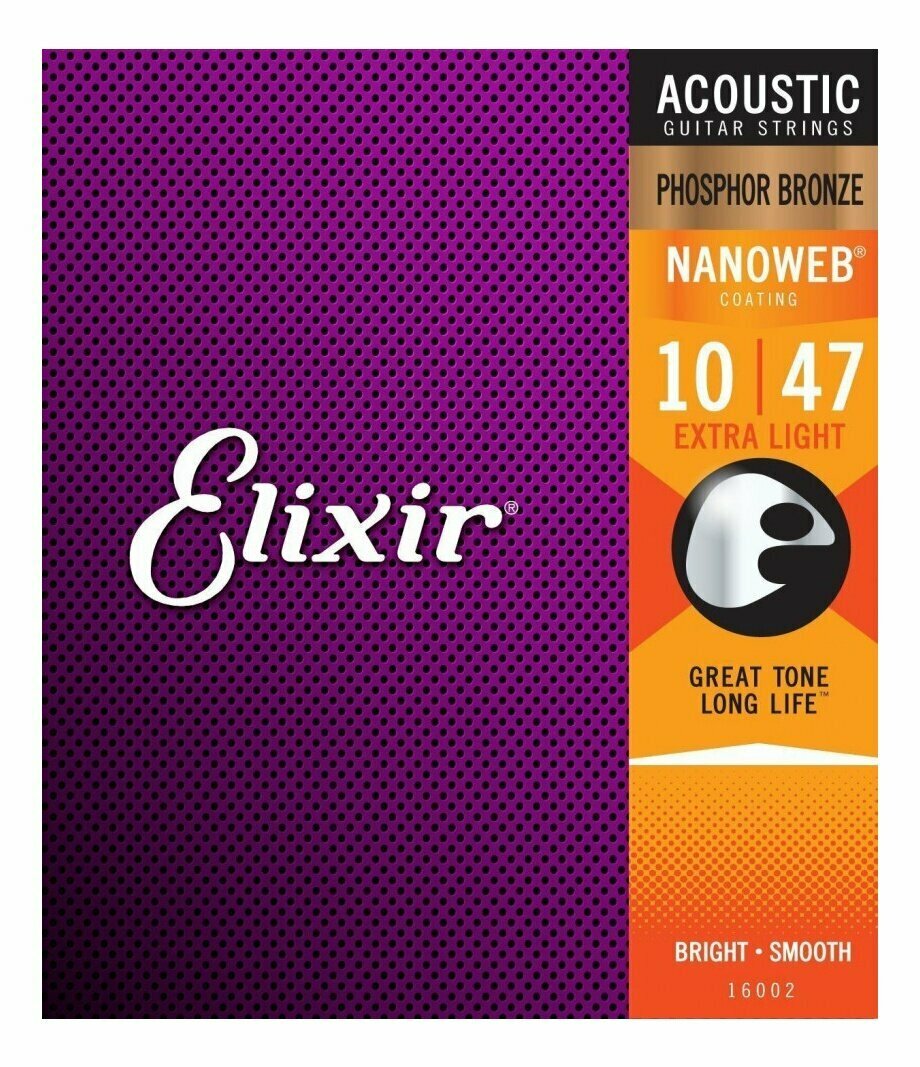 ELIXIR 16002 Струны для акустической гитары