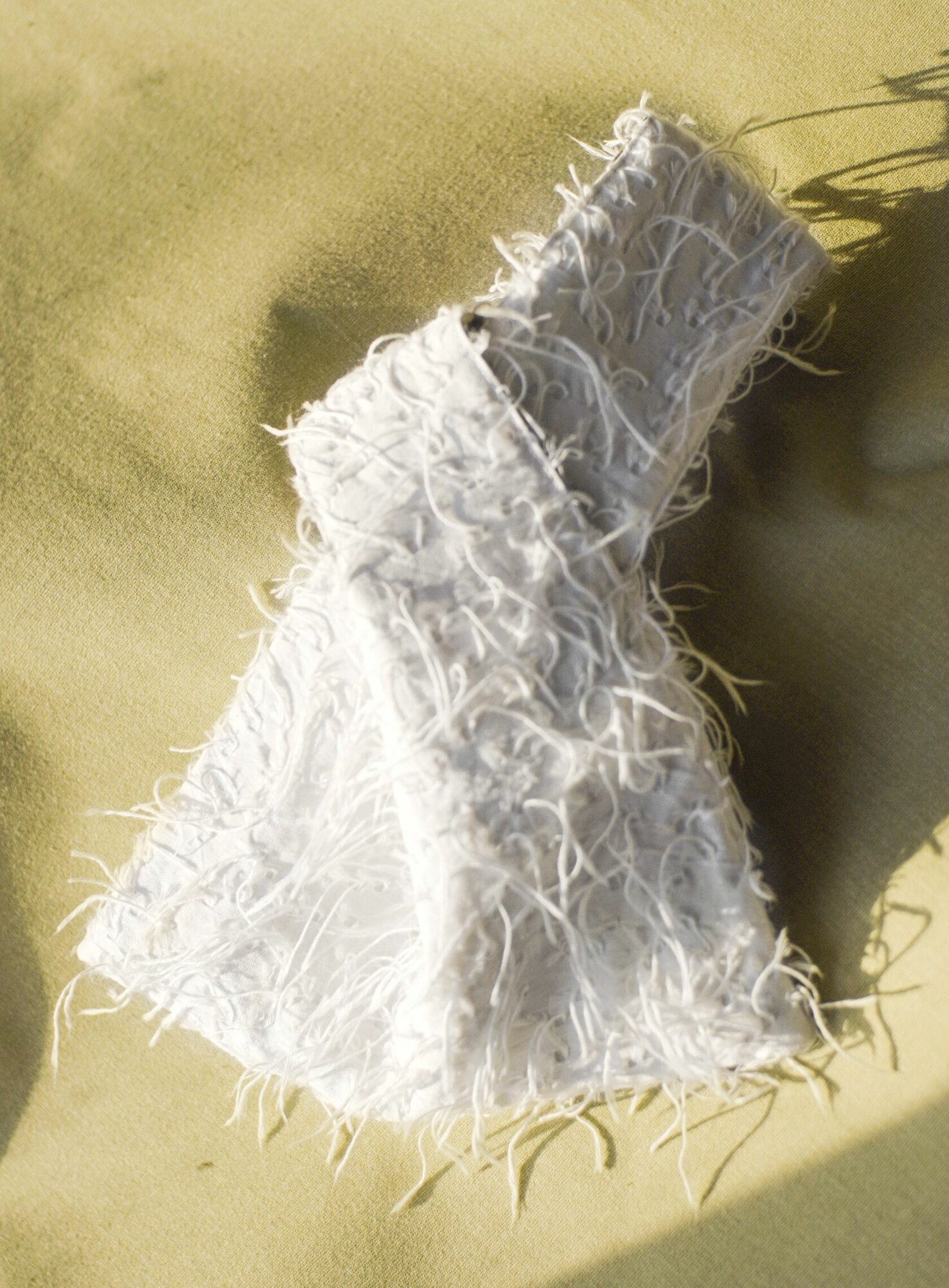 Сумка клатч Узелок двухсторонний White Puli