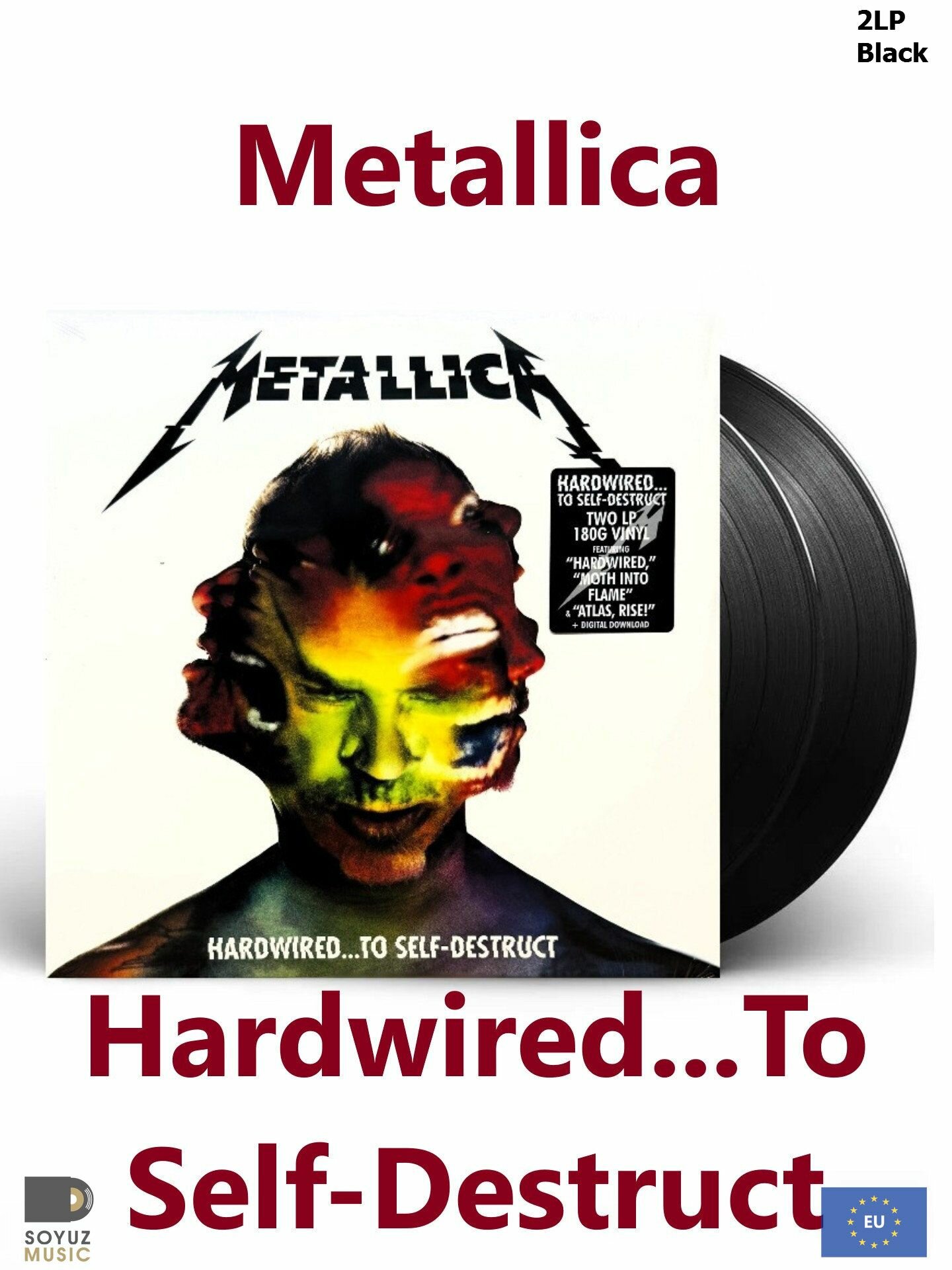 Metallica. Hardwired. To Self-Destruct (2LP/Gatefold/Black vinyl/180 Gram)