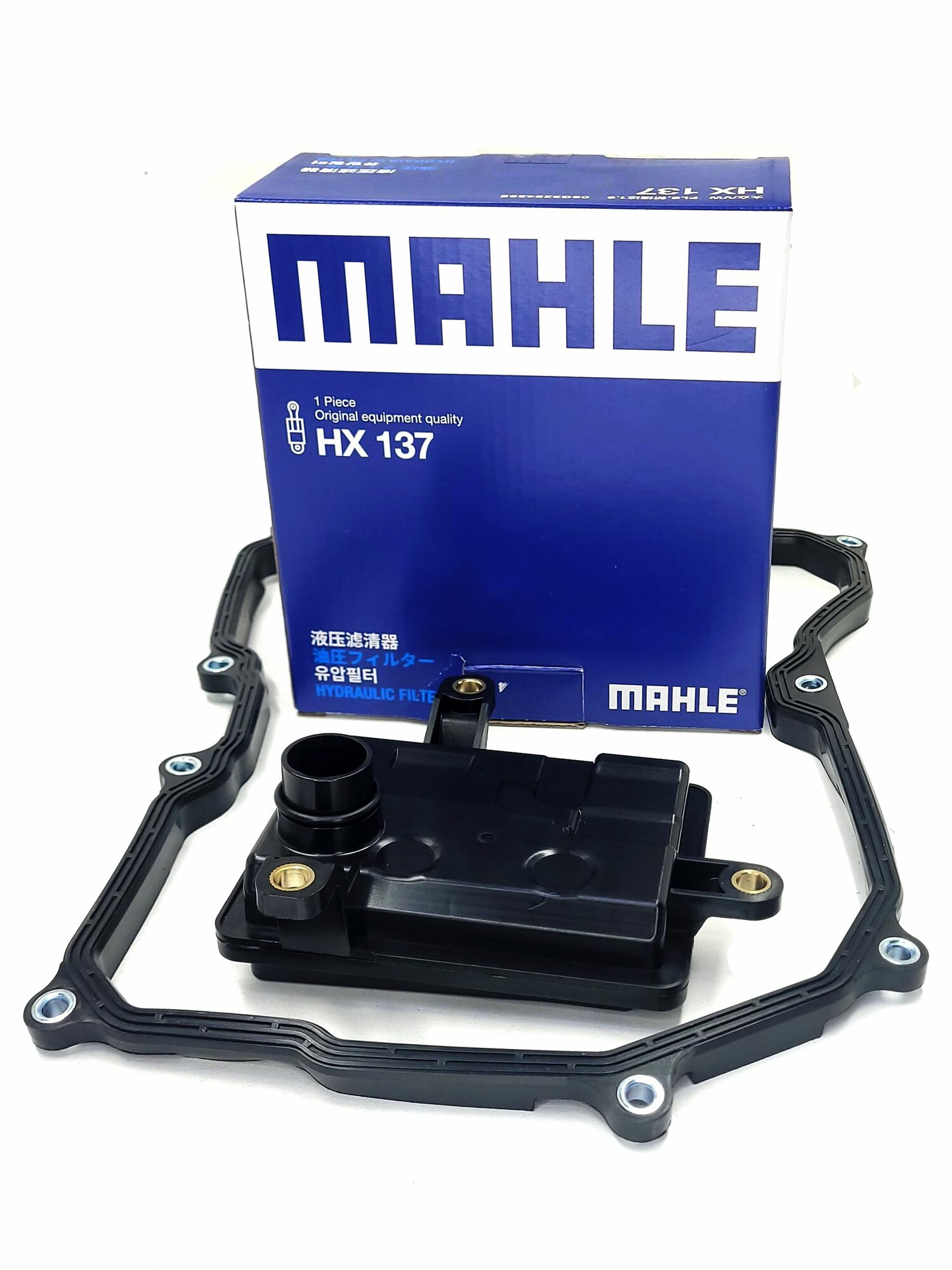 Фильтр АКПП HX137 Knecht/Mahle с прокладкой для VW Polo, Skoda Rapid, Octavia A7 1.6, 6-ступенчатая АКПП 09G325429E