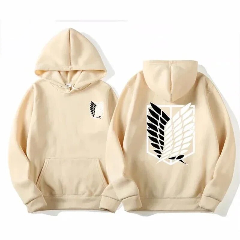 Худи Attack On Titan, хаки, XXL
