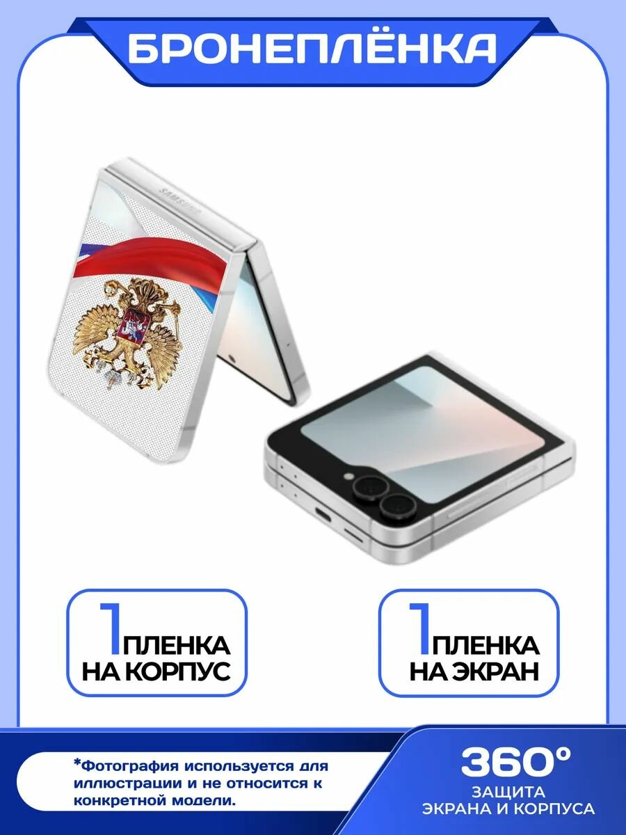 Пленка на экран и корпус для Galaxy Z Flip6