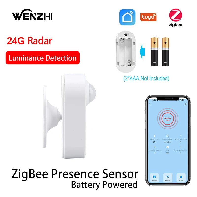 Датчик присутствия Wenzhi ZigBee 24G