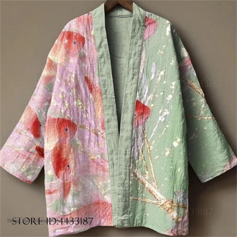 Мужской кимоно кардиган винтажный, цвет Kimono Cardigan 43, XS