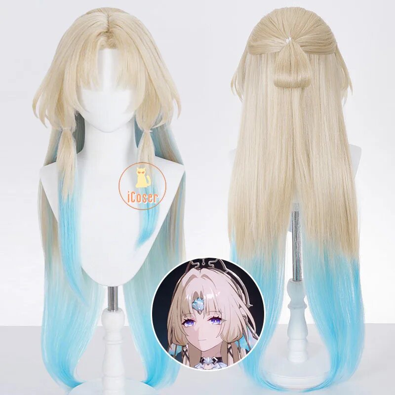 Косплей парик Pearl Honkai Star Rail, цвет Wig only, XXL