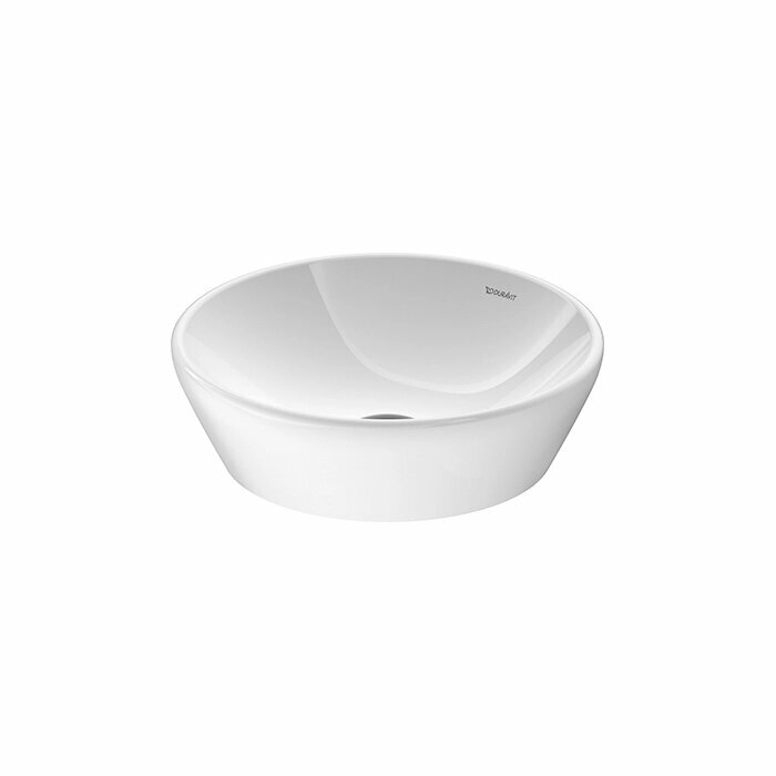 Раковина Duravit D-Neo 2371400070 Ø40см, накладная, без перелива, без отв, цвет белый