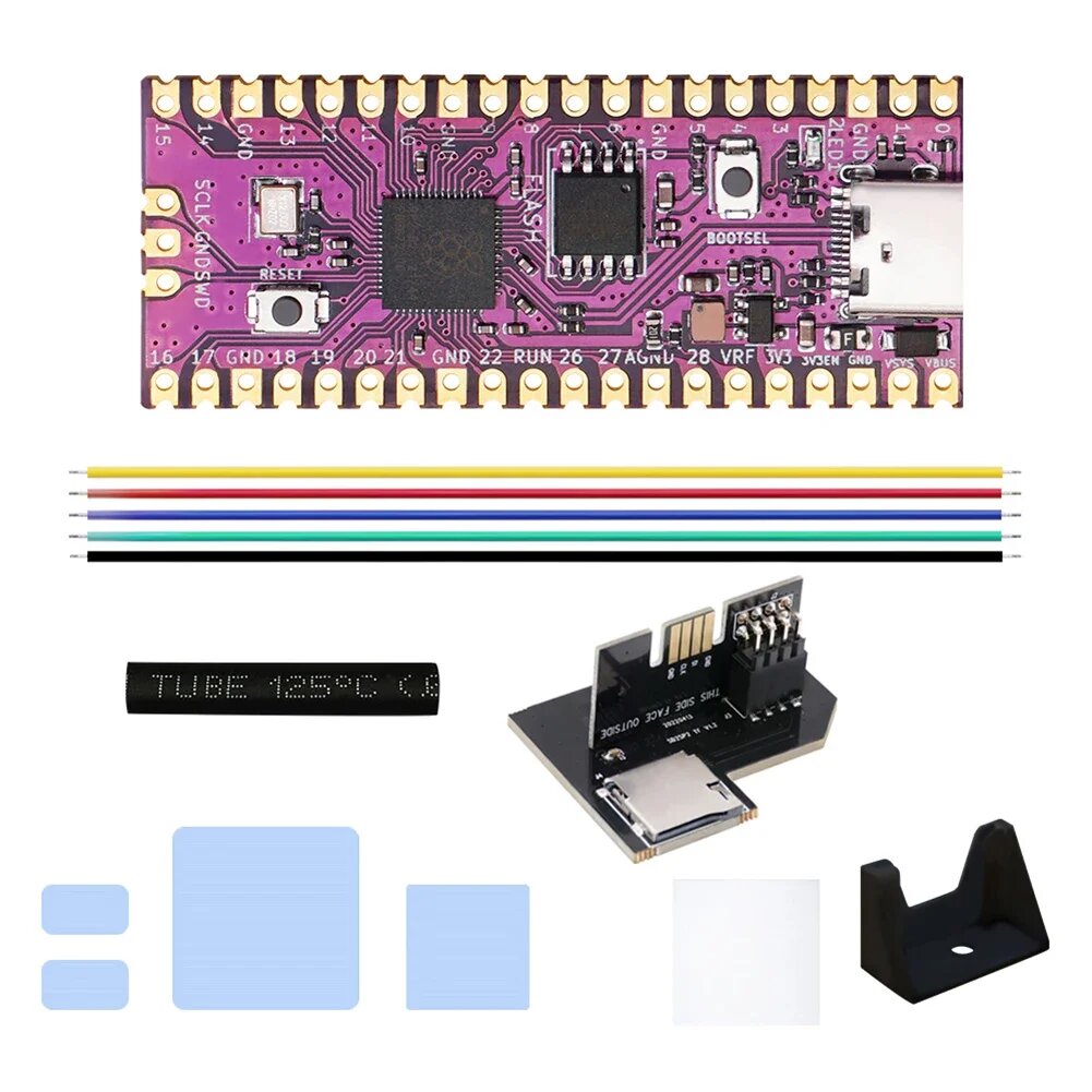 19 комплектов Pi Pico Board Picoboot IPL, сменный адаптер Modchip и SD2SP2, устройство чтения карт для игровой консоли GameCube