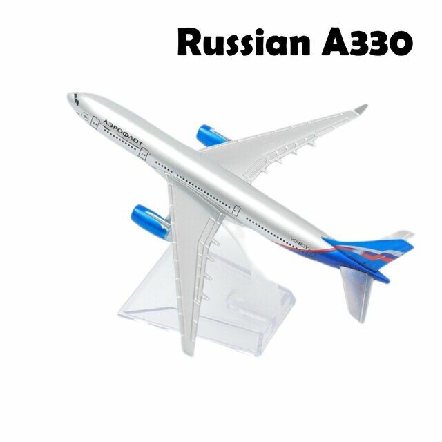 Металлическая модель самолета Airbus A330