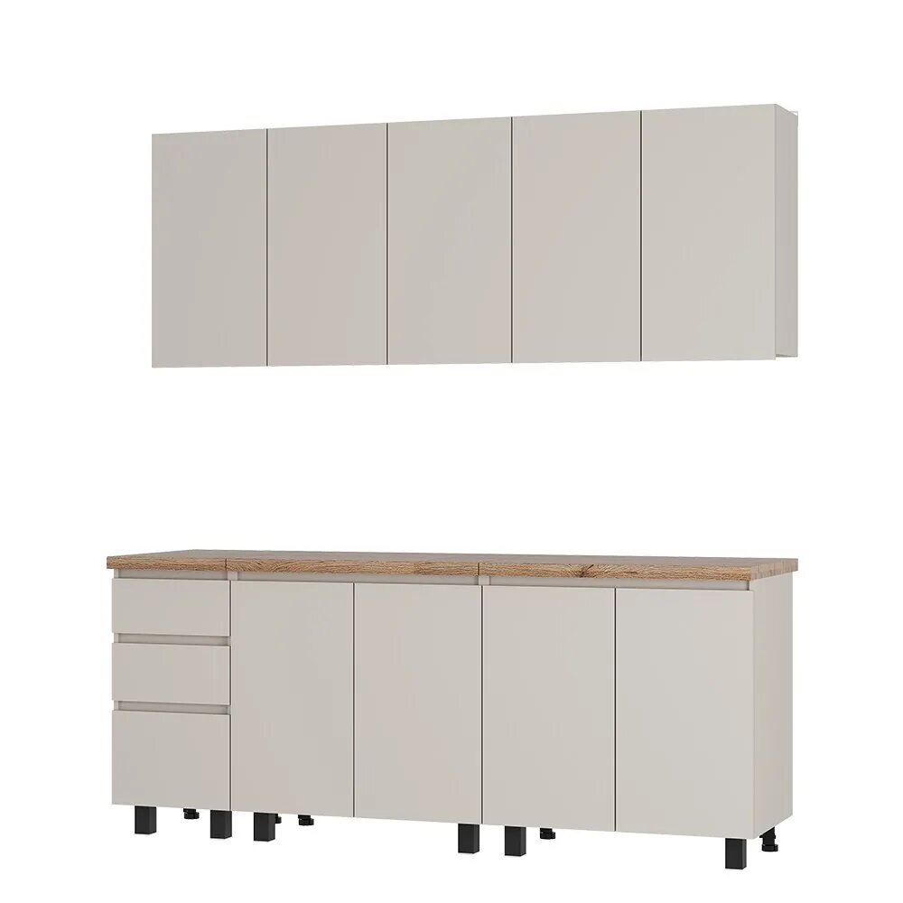 Кухня «Честер» (Кашемир) 2,0 м 200х60х218