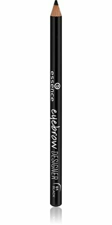 Карандаш для бровей Essence Eyebrow DESIGNER, оттенок 01 черный, 1 г