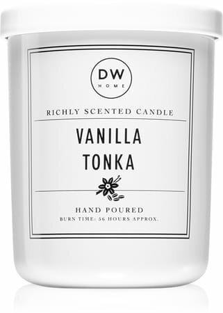 Свеча DW Home Signature Vanilla Tonka, бежевый, 434 г