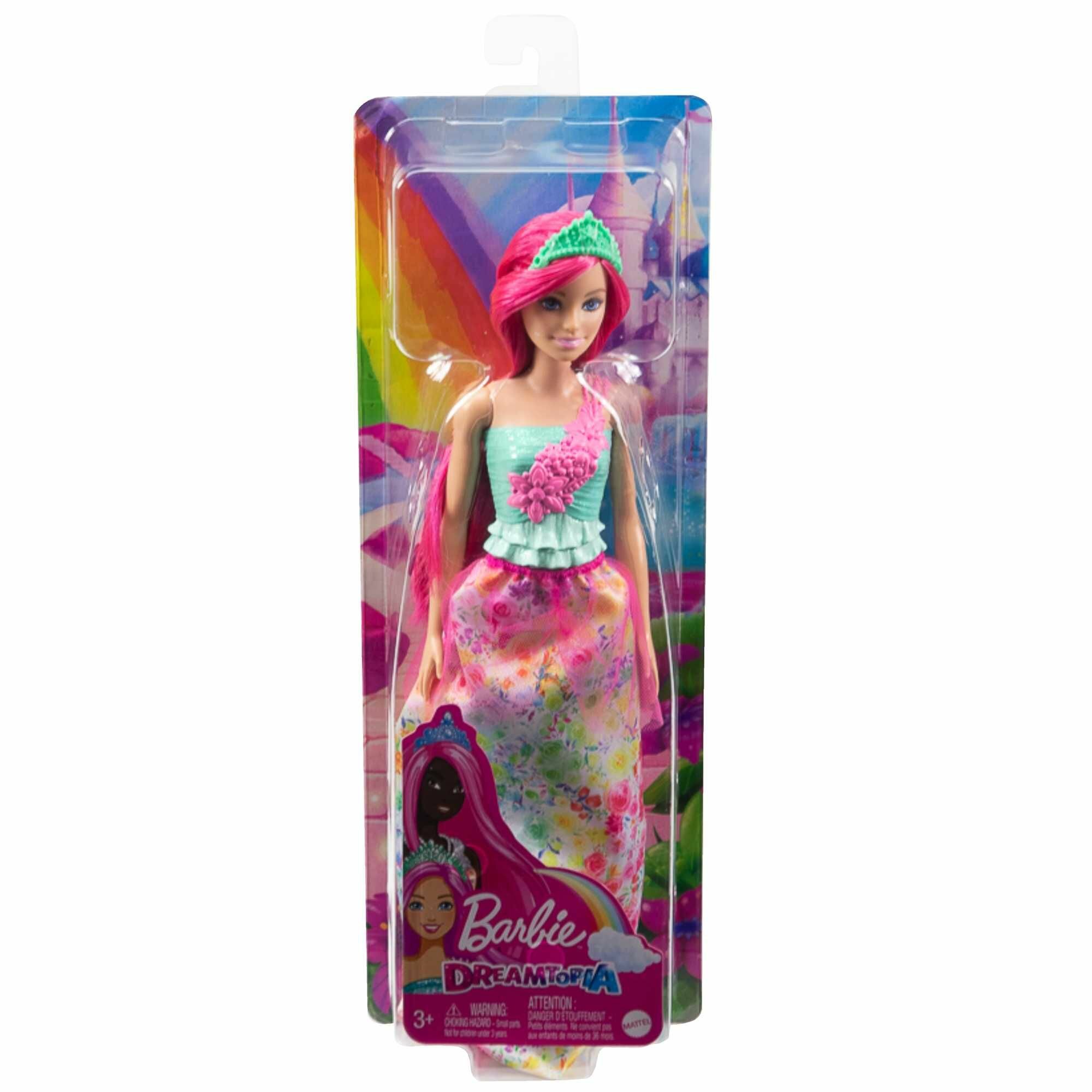 Кукла Barbie (высота 31 см, цвет волос: красный), материал: пластик, текстиль, серия Dreamtopia, возраст 3+, HGR15