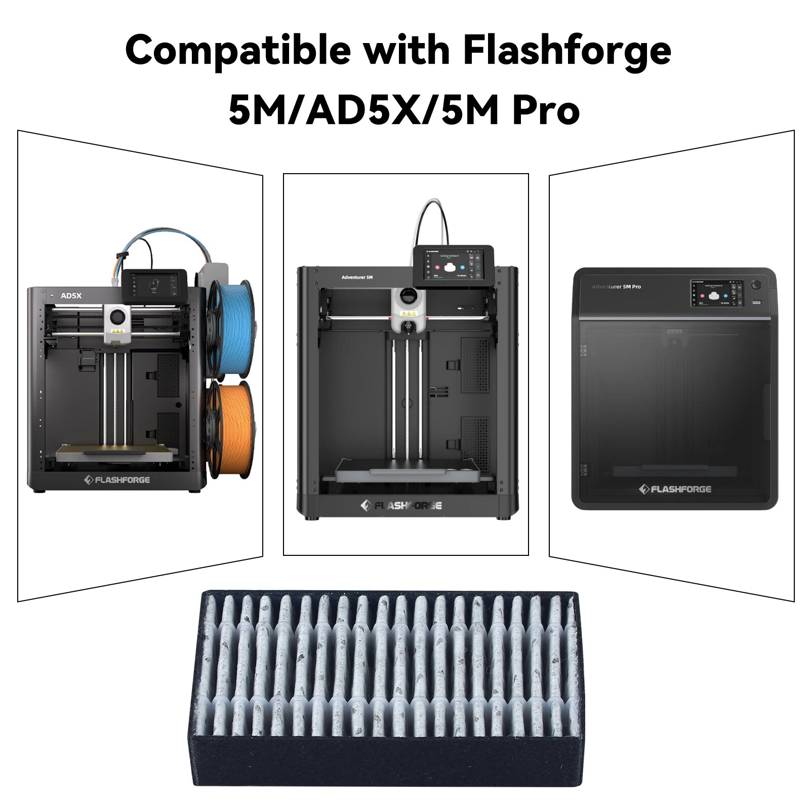 HEPA-фильтр FYSETC для Flashforge 5M/AD5X/5M Pro