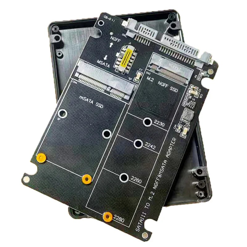 Coolcirc M.2 SATA/NVMe SSD адаптер, Цвет: Other