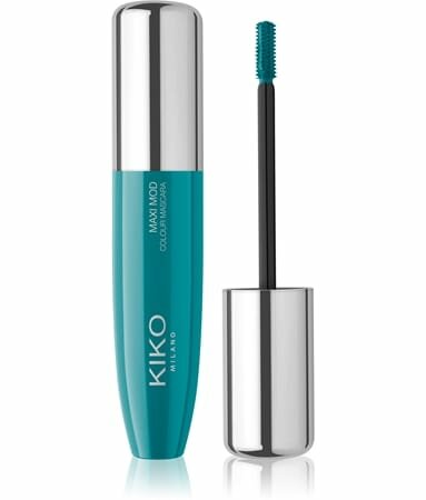 Тушь для ресниц KIKO MILANO Maxi Mod Colour Mascara, оттенок 04 metallic green, 12 мл