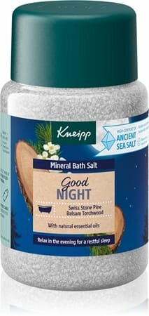 Соль для ванны Kneipp Good Night Swiss Stone Pine & Balsam Torchwood, 500 г