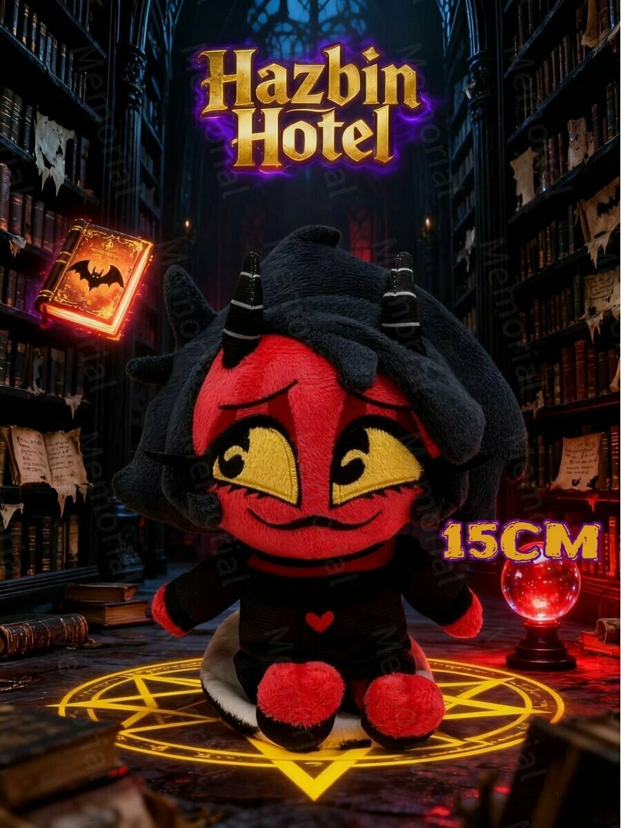 Новинка Мягкая игрушка Вокс из Отеля Хазбин / Hazbin Hotel Vox