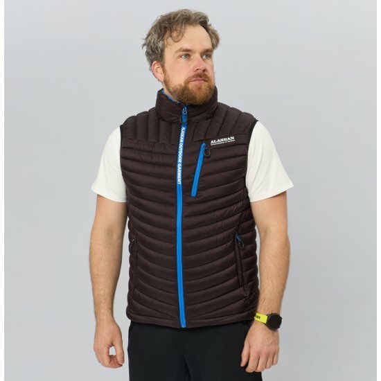 Alaskan Жилет Juneau X Brown XXL утепленная стеганый