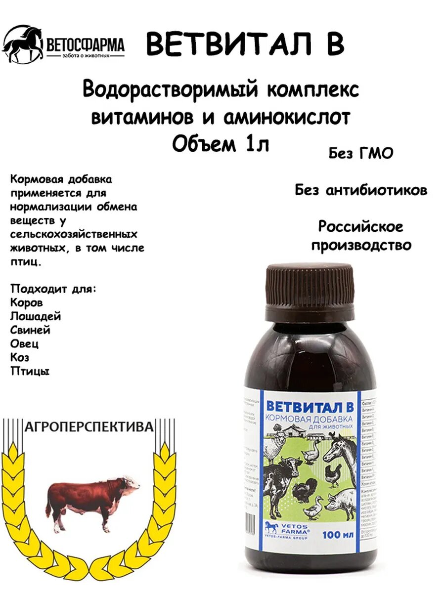 ВетВитал В 100мл