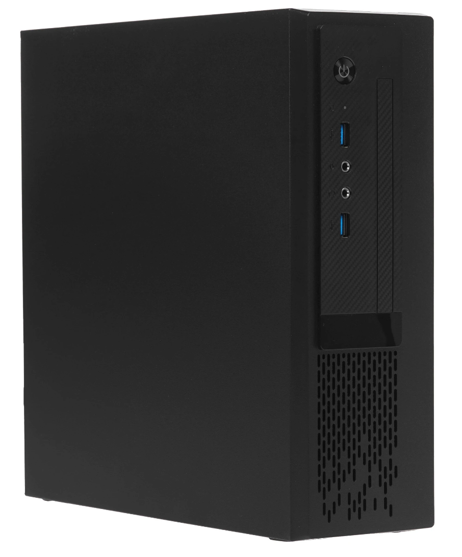 Корпус IN WIN POWERMAN DESKTOP MITX 300W PS201/6125688, черный