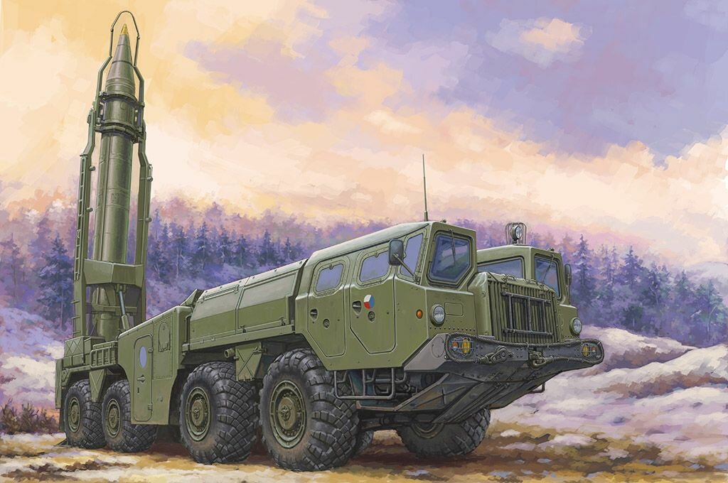 1/72 Советская (9П117М1) пусковая установка с ракетой Р17 ракетного комплекса 9К72 "Эльбрус" (Scud Б) - 82939