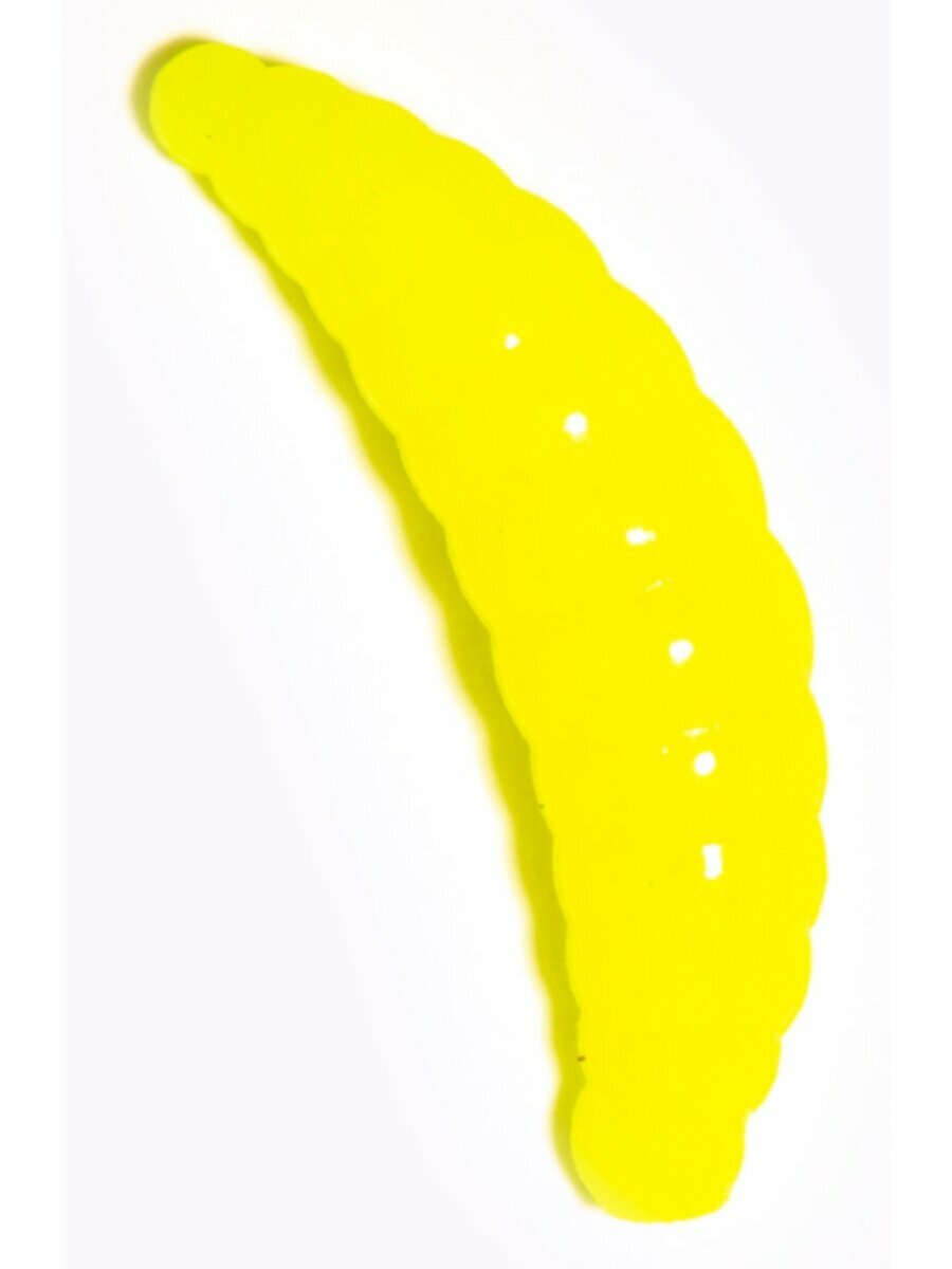 Силиконовая приманкаTROUT BAIT в банке, MAGGOT 30, СЫР, COL. 6 светонакопительная