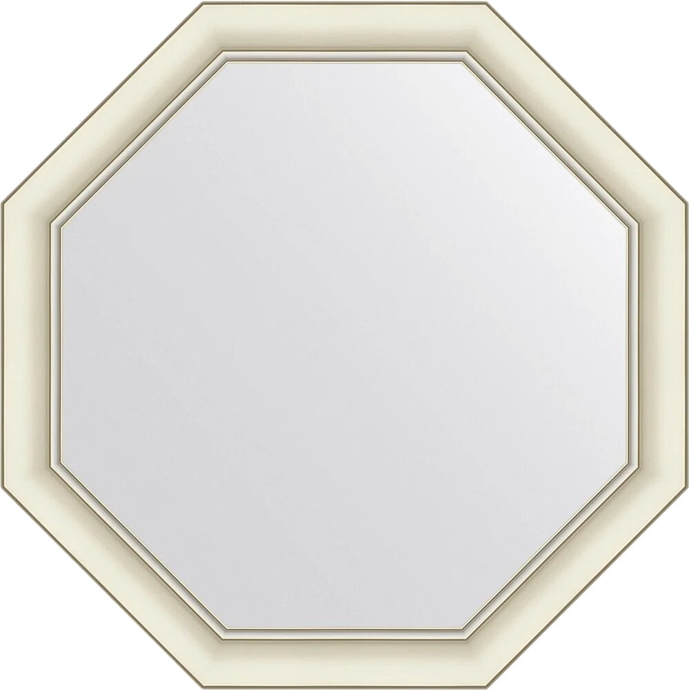 Зеркало Evoform Octagon BY 7438 66х66 66 см, бежевое, зеркало настенное в ванную