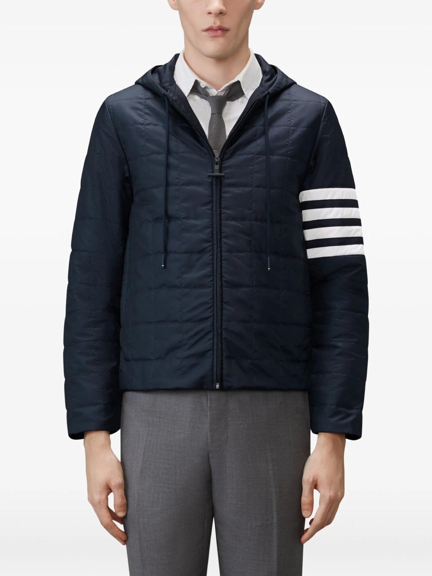 Куртка THOM BROWNE 4-Bar, размер 46, blue — фото 1