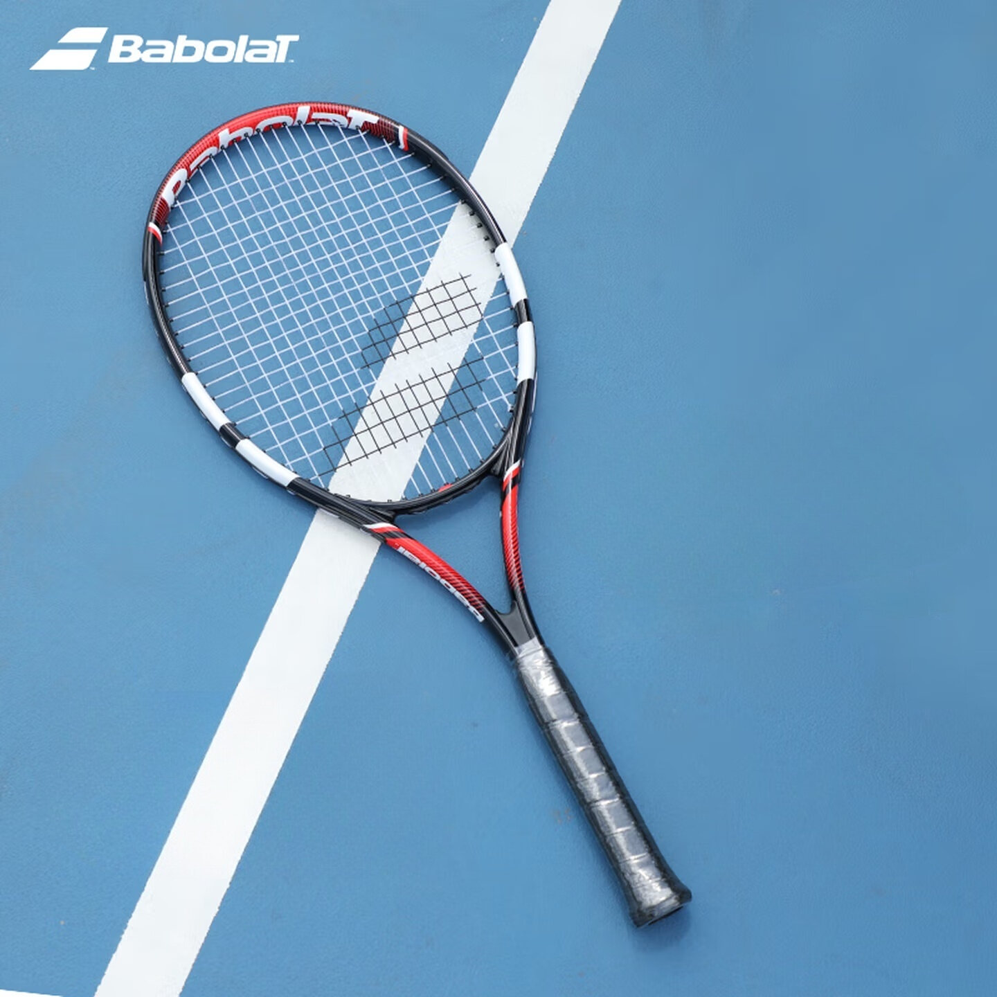 Теннисная ракетка Babolat FALCON (Космический красный, арт. ) для начинающих, рукоятка 2