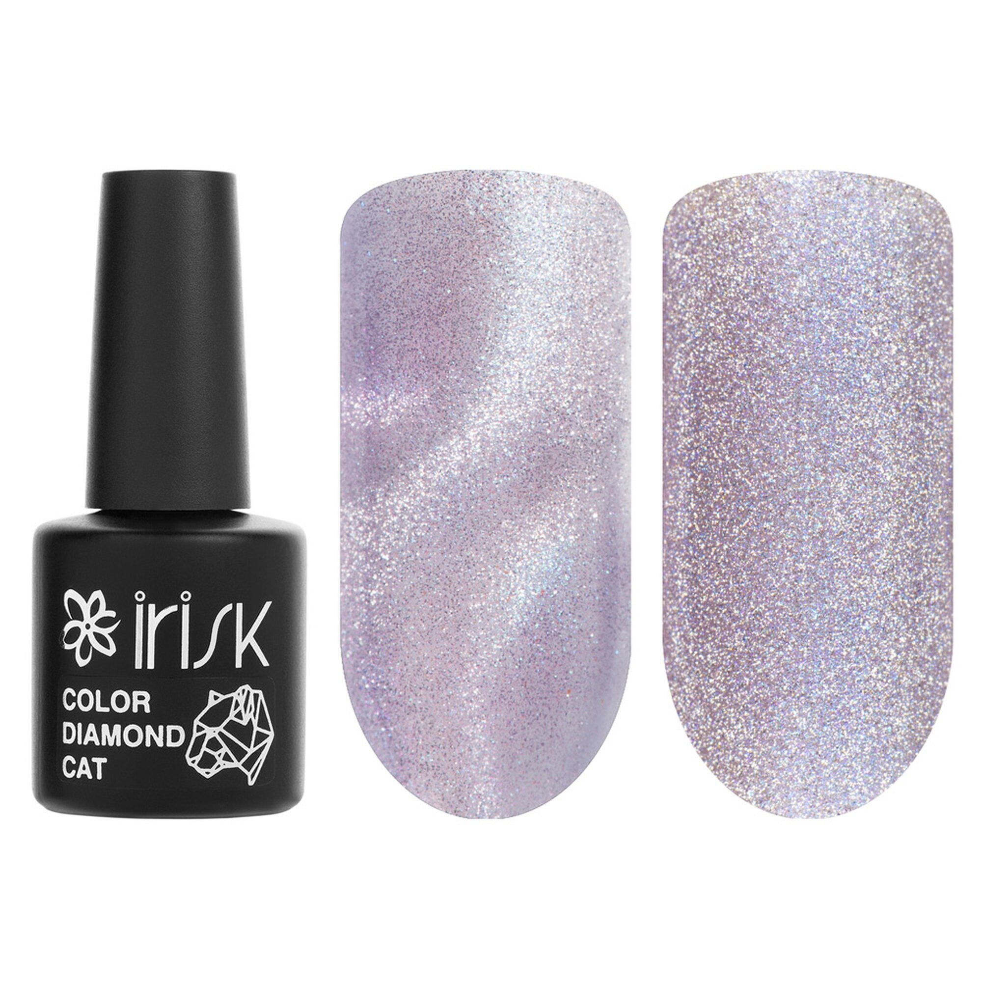 Гель-лак Irisk Professional "Color Diamond Cat" 022, кошачий глаз, 10 мл
