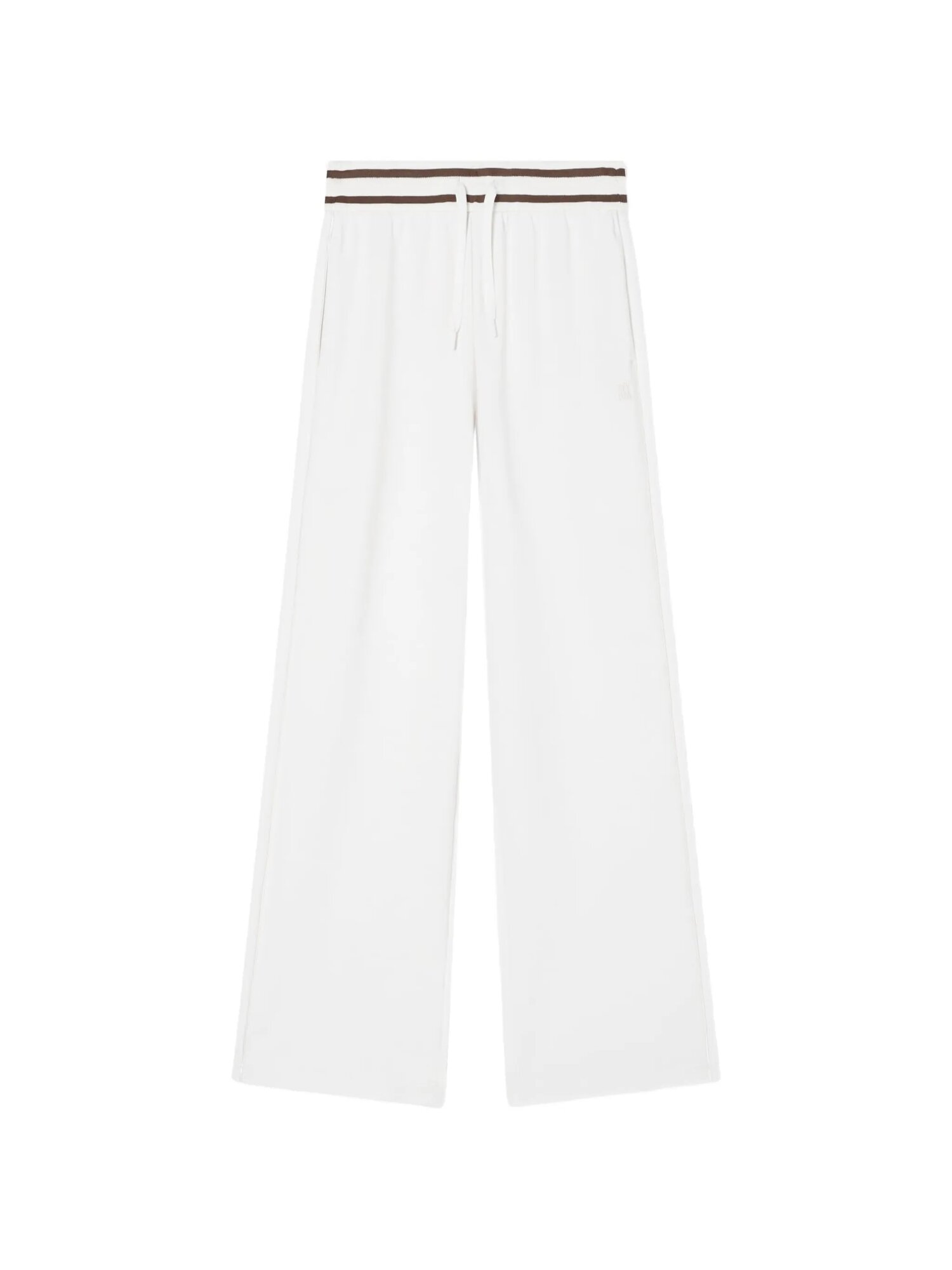Брюки Armani Exchange Jogger, размер 48, бежевый/белый
