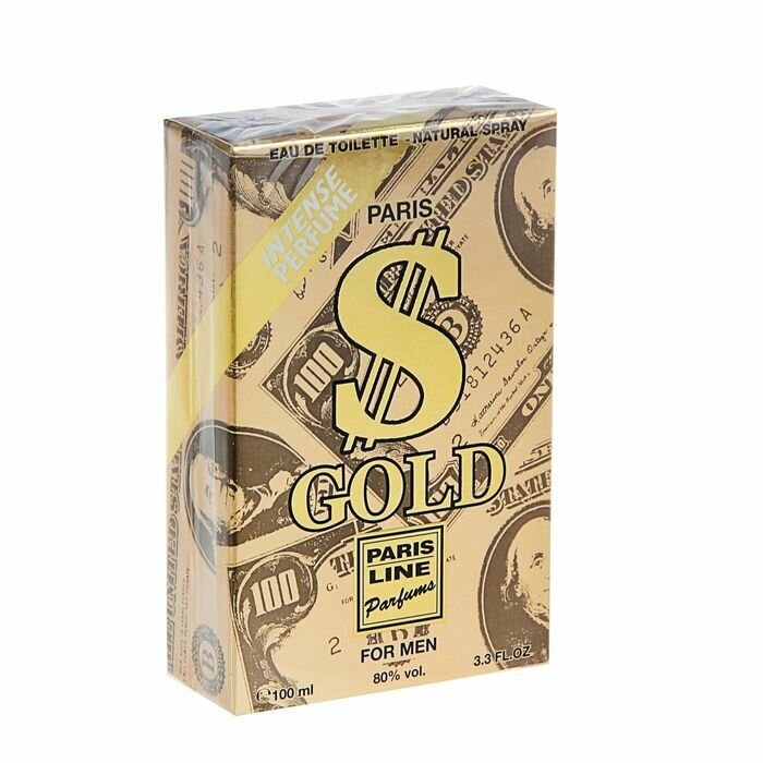 Туалетная вода Dollar Gold Intense Perfume, мужская, 100 мл