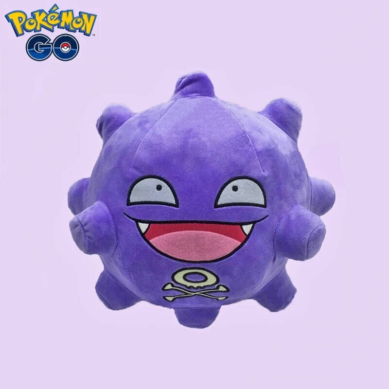 Aoger Pokemon Koffing плюшевая игрушка 30 см фиолетовая