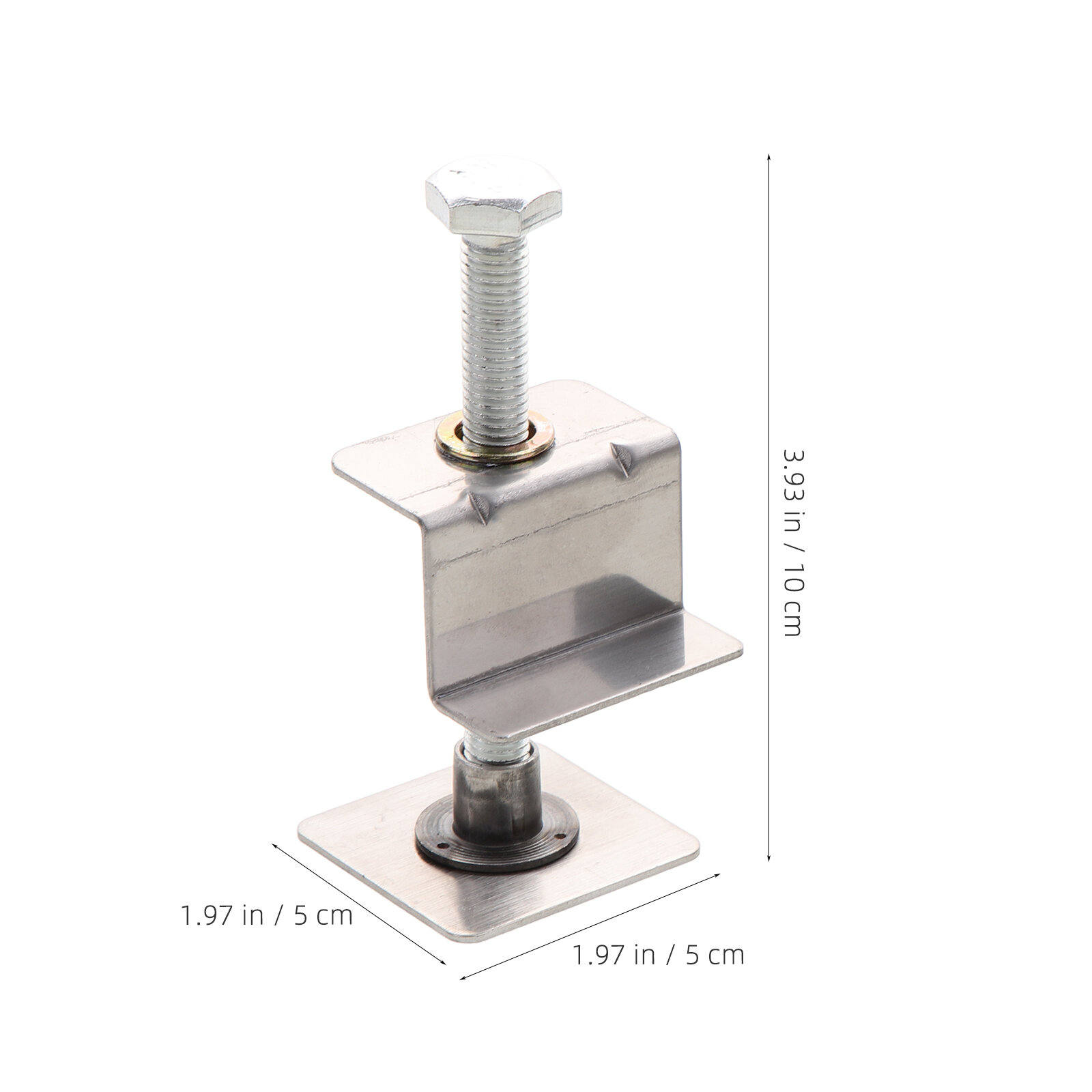 2Pcs Инструмент Для Укладки Плитки Из Металла Серебристый Цвет 10.00X5.00X5.00CM