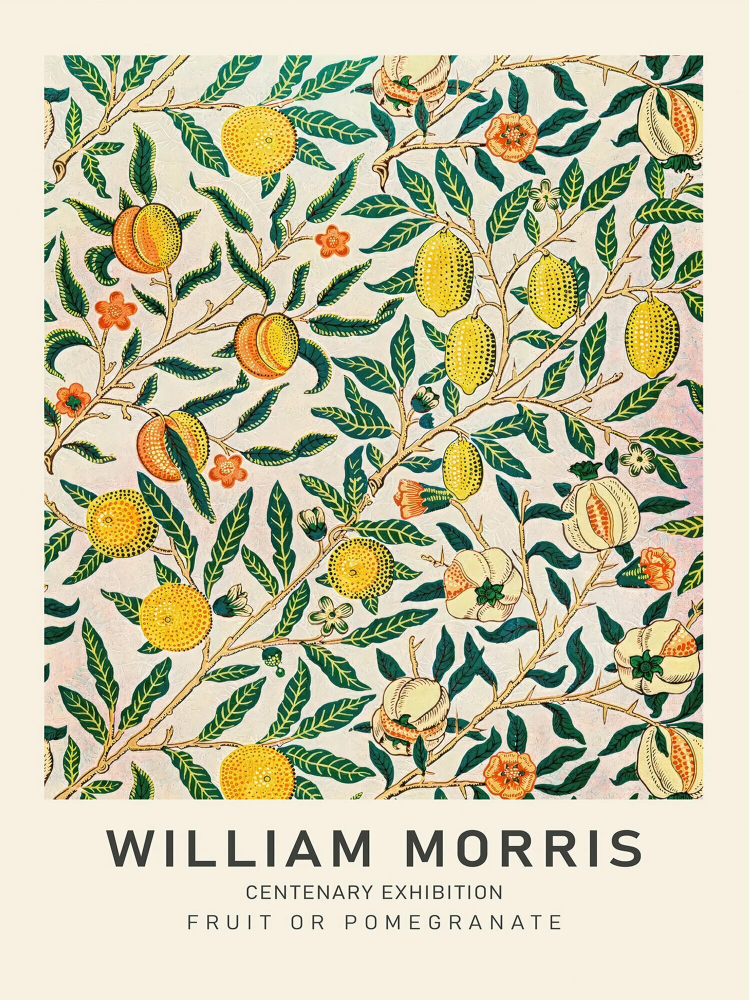 Постер для интерьера "William Morris - No.4", 60х90см — фото 1