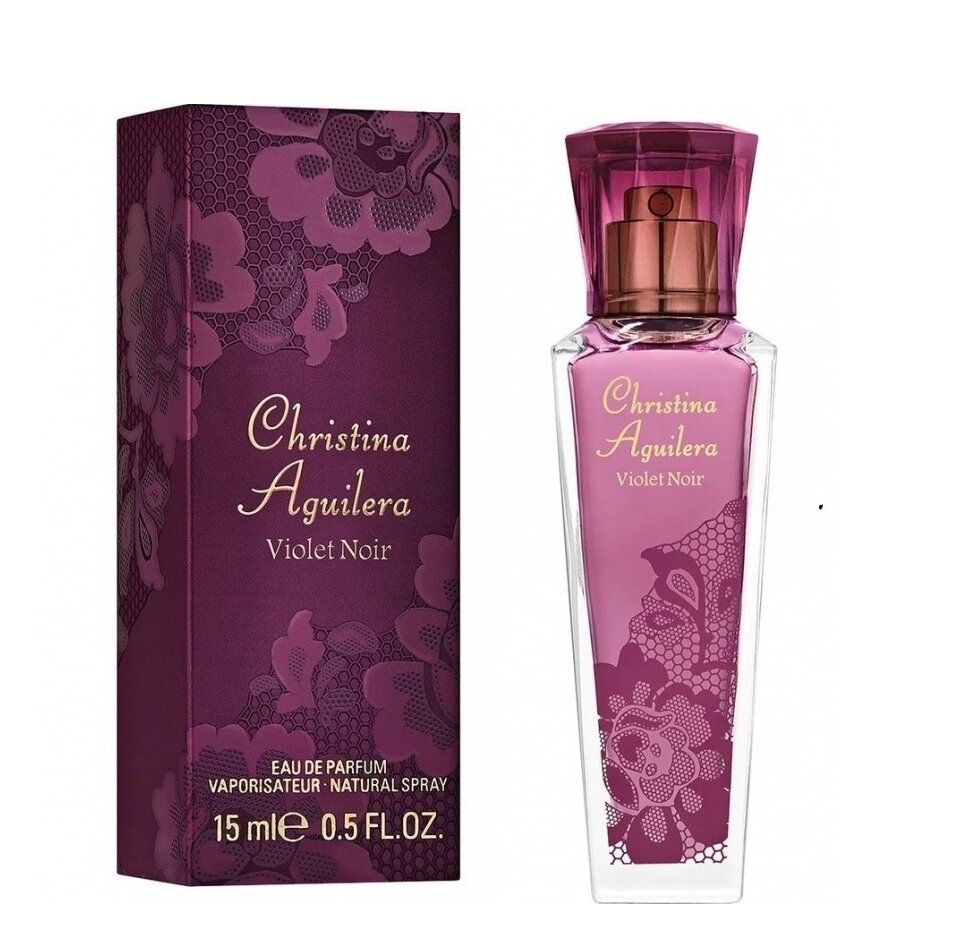 Christina Aguilera Violet Noir 15 мл парфюмерная вода женская, восточные, цветочные.