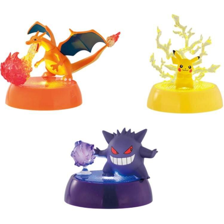 Фигурки унисекс BANDAI Таинственные коробки Покемоны, Full Box 3 Pcs